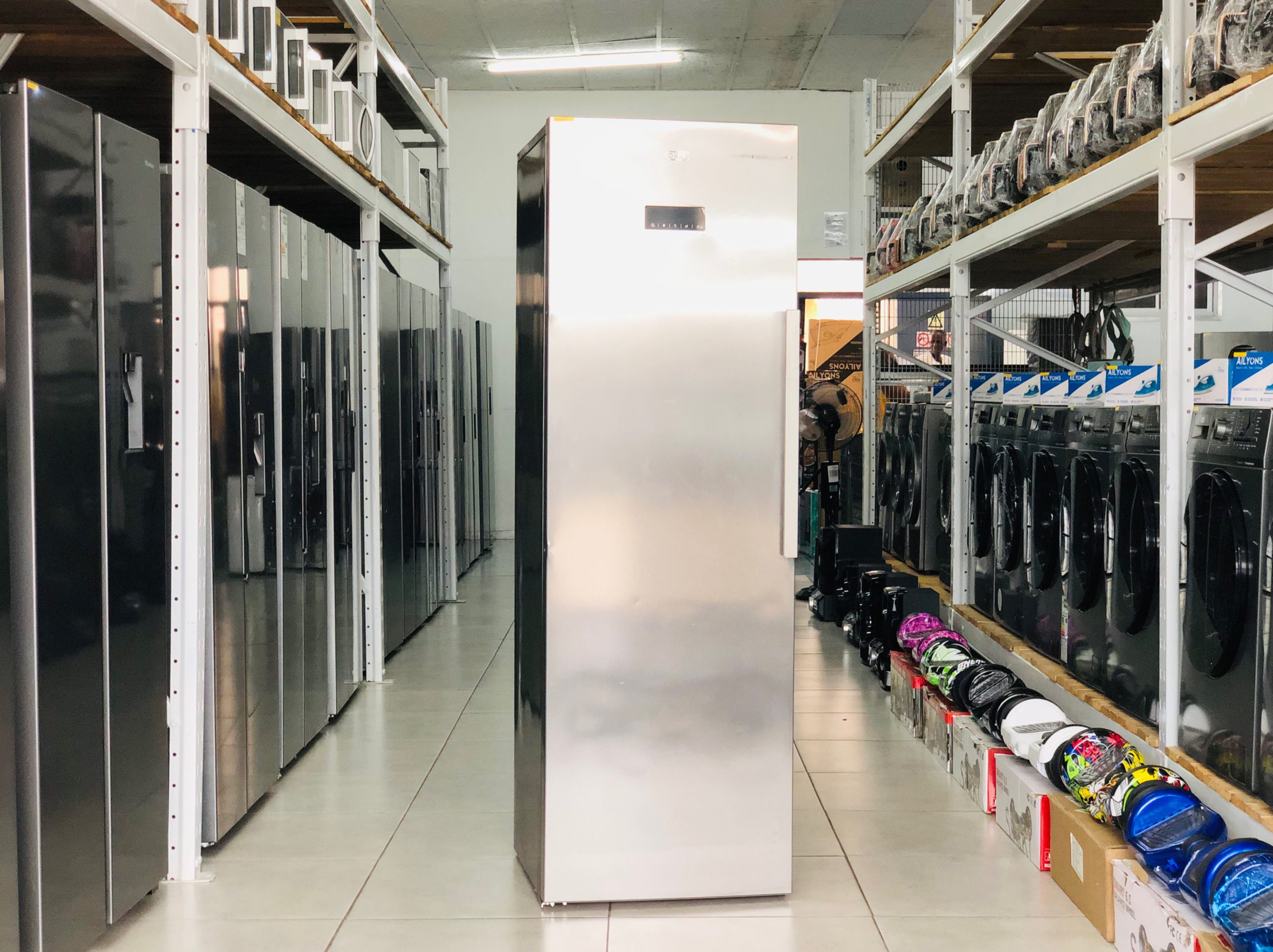 312L Defy DUF281 Stainless Steel Upright Freezer – Appliance ...