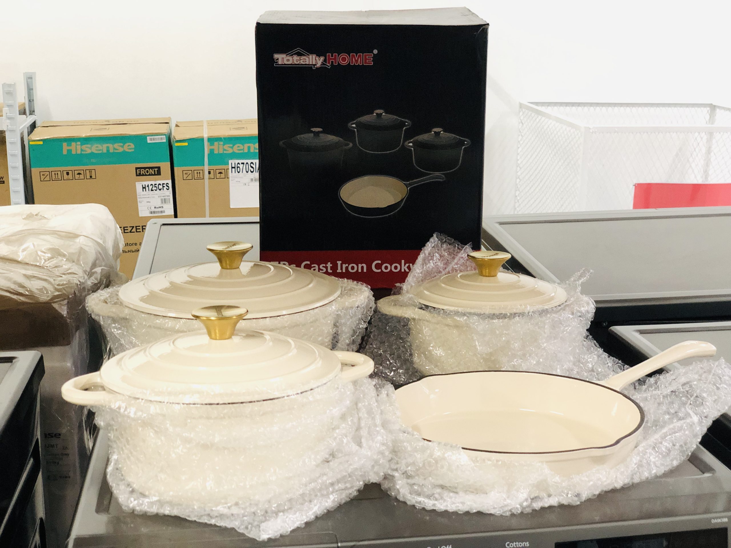 7 Piece Cast Iron Cookware Set – Appliance & Furniture King