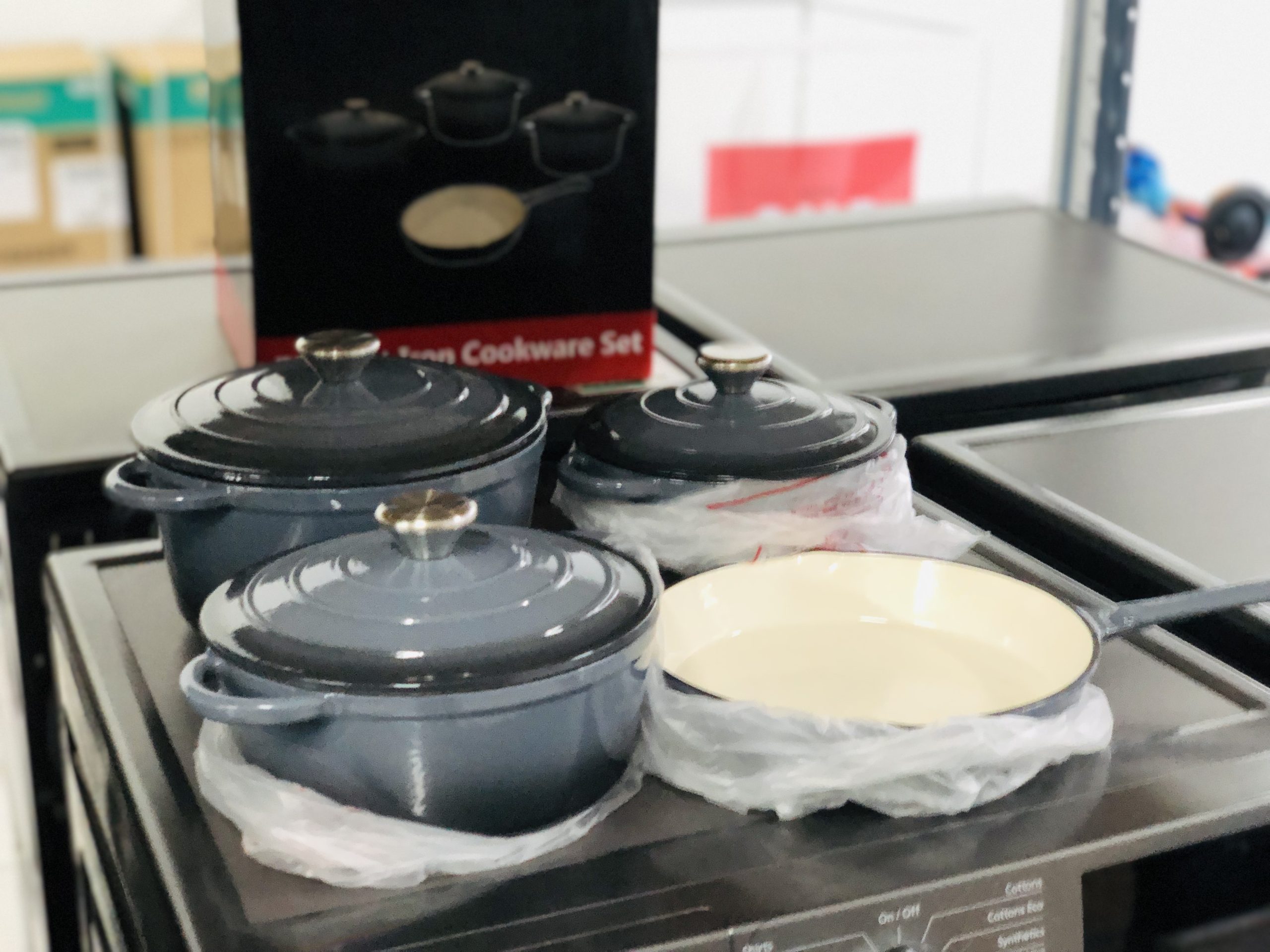 7 Piece Cast Iron Cookware set – Appliance & Furniture King