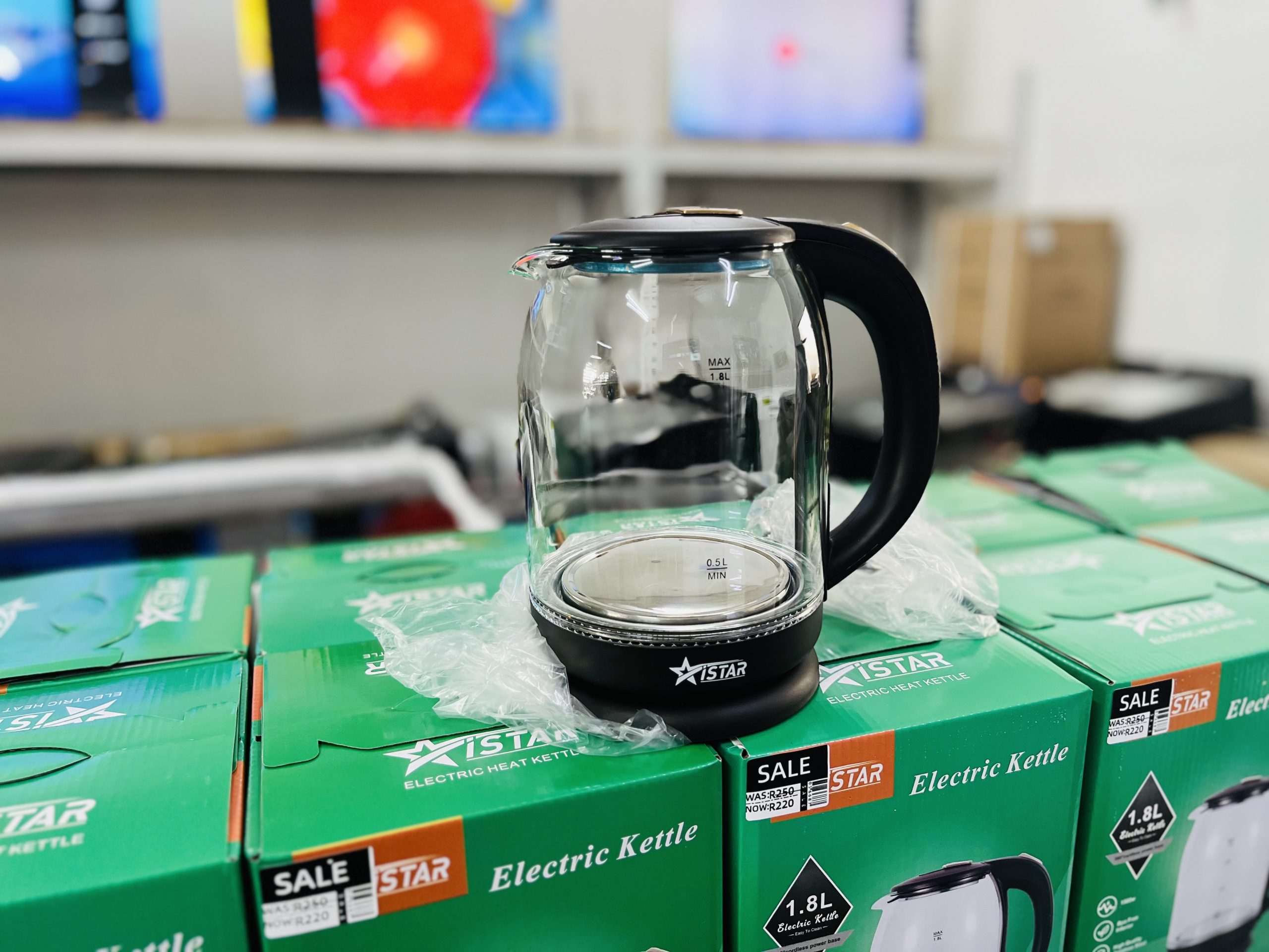1.8L Istar electric kettle – Appliance & Furniture King
