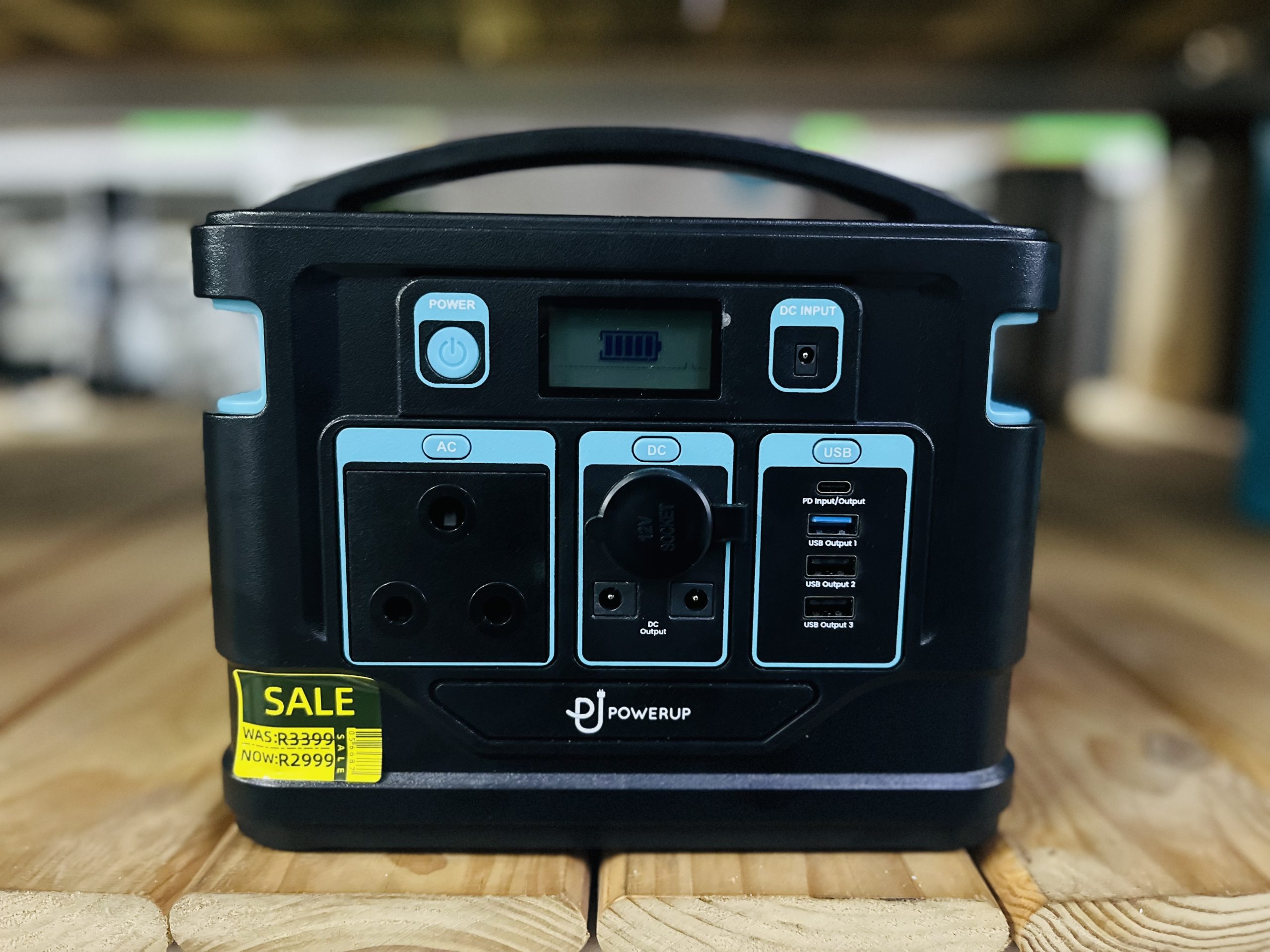 PowerUp 300W 296Wh Lithium-Ion Portable Power Station 1 x 3 Prong SA ...